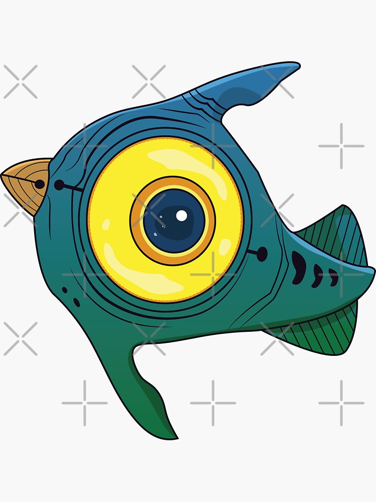 "Peeper - Subnautica" Sticker for Sale by Necronder | Redbubble