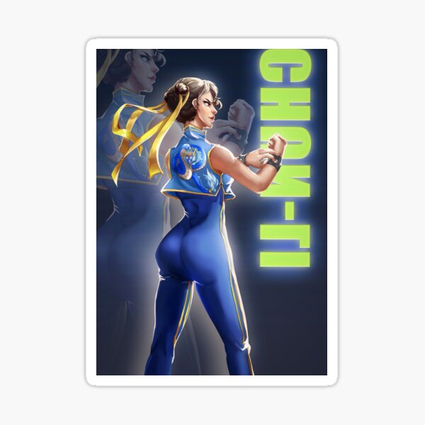 Chun Li Sticker For Sale By Wiraphong Redbubble