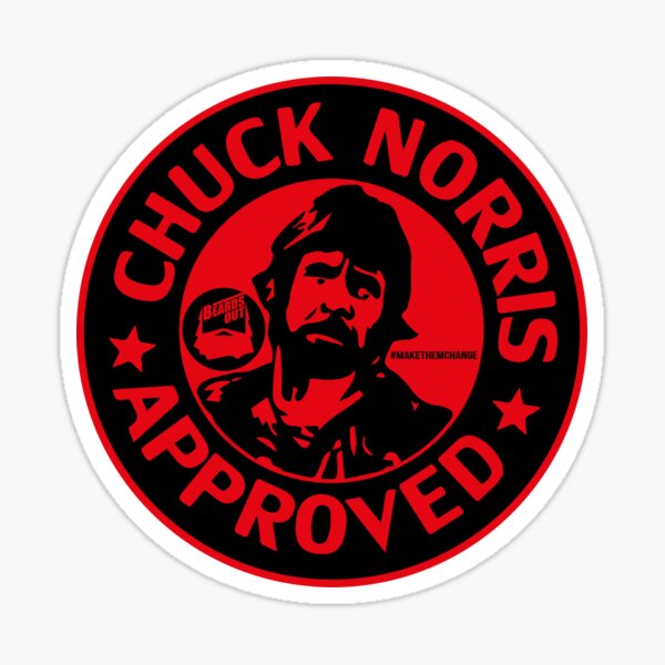 Chuck Norris Stickers | Redbubble