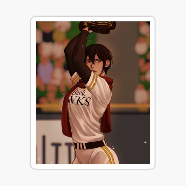 "Mikasa - baseball" Sticker for Sale by ArtOfKeiKun | Redbubble