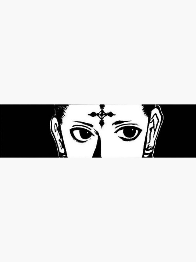 "Chrollo Manga" Sticker for Sale by Ashweed | Redbubble
