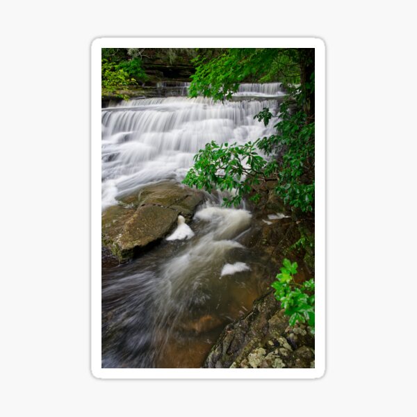 "Lower Piney Falls 19" Sticker for Sale by perkinsdesigns | Redbubble