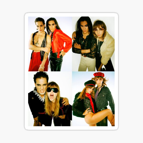 "Energy Turning Point Career Maneskin Stickers Pack Retro" Sticker for ...