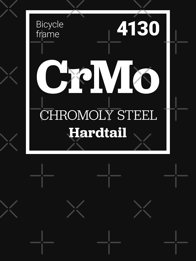 "CrMo Hardtail" T-shirt for Sale by HenrisKas | Redbubble | crmo t ...