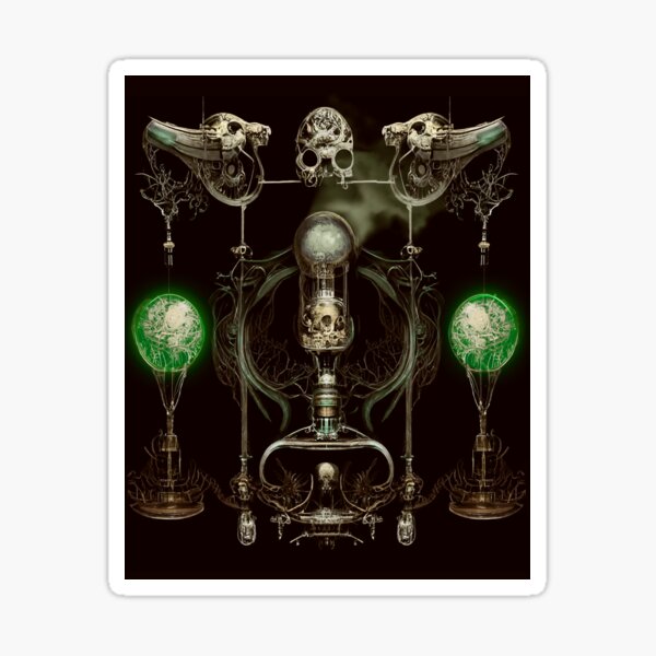 "Evil Alchemy" Sticker for Sale by Artisanexotica | Redbubble
