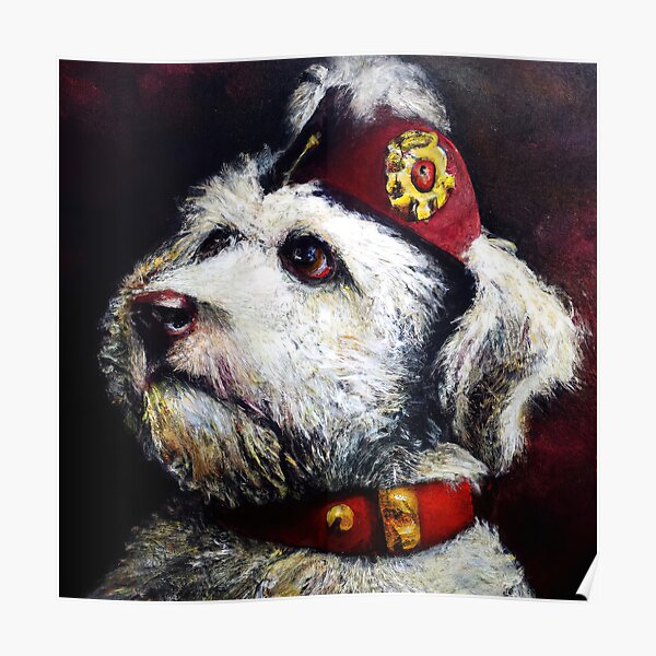 "Dog of the Napoleonic Army" Poster for Sale by ErianAndre | Redbubble