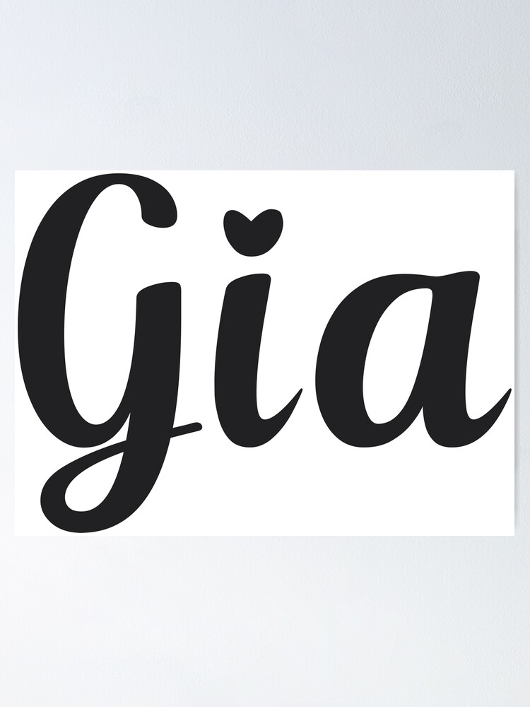 "Gia" Poster for Sale by 99Posters | Redbubble