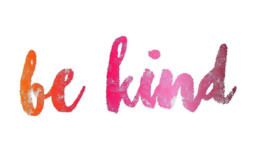 "Be kind rainbow" by jensgill | Redbubble