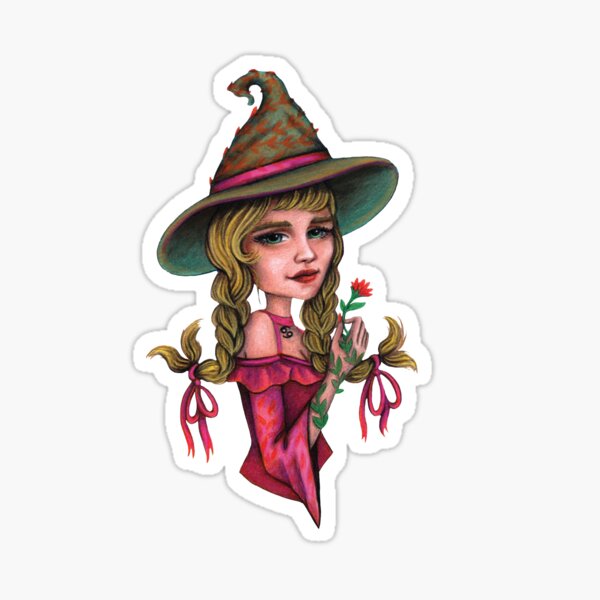 "Cancer Witch 3" Sticker for Sale by RalucaIov | Redbubble