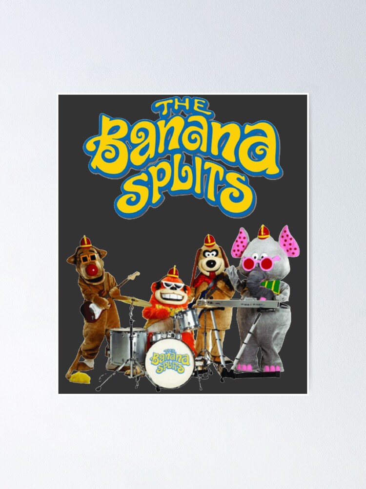 "Banana Splits TV Show Classic" Poster for Sale by Laura36044 | Redbubble