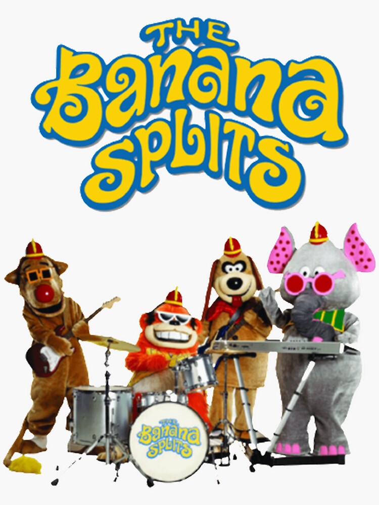 "Banana Splits TV Show Classic" Sticker for Sale by Laura36044 | Redbubble