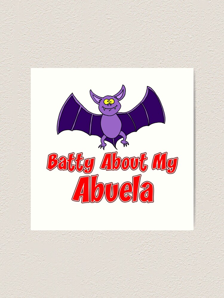 Impression artistique « Batty à propos de mon dessin animé de chauve ...