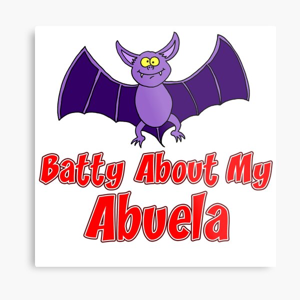 Impression métallique « Batty à propos de mon dessin animé de chauve ...