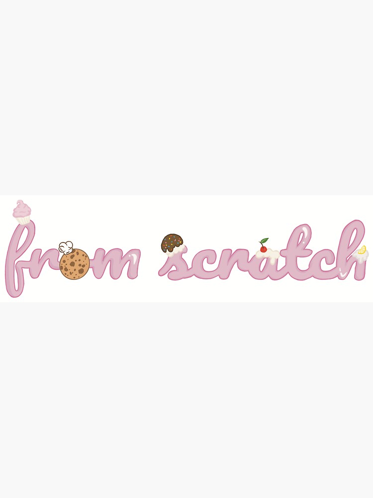 "From Scratch Logo" Sticker for Sale by ScratchStickers | Redbubble