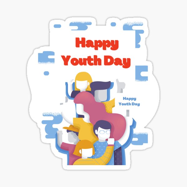 "International Youth Day" Sticker for Sale by NetworkArts | Redbubble