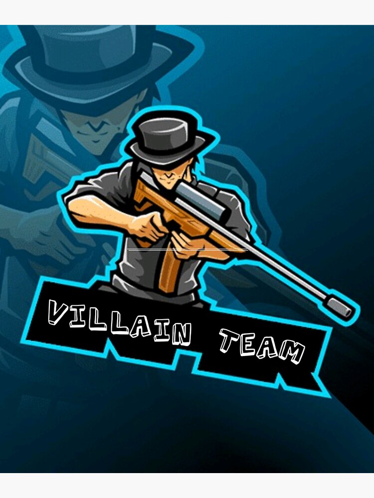 "Villan Team " Sticker for Sale by Mr-Tester | Redbubble