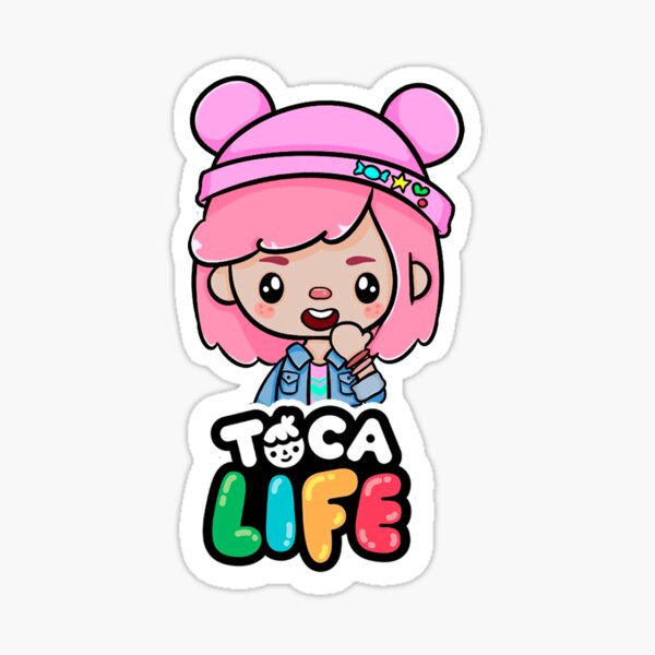 "Toca boca" Sticker for Sale by MimosaStore | Redbubble