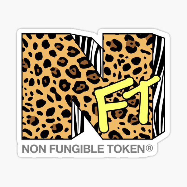 "We want our NFTV – NFT with the words Non Fungible Token below as an ...