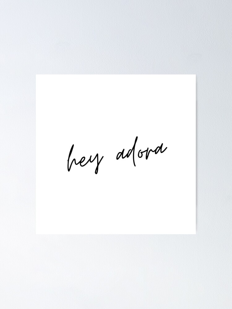 "Hey Adora - Catra - She-RA" Poster for Sale by tziggles | Redbubble