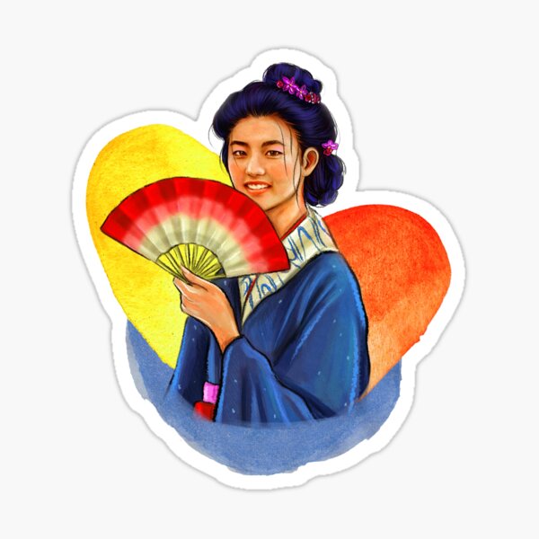 "Kumiko" Sticker for Sale by pohjanneito | Redbubble