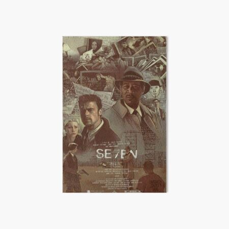 "Se7en" Art Board Print for Sale by Brewsoup | Redbubble