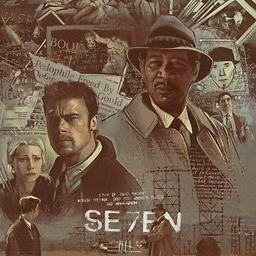 "Se7en" Art Board Print for Sale by Brewsoup | Redbubble