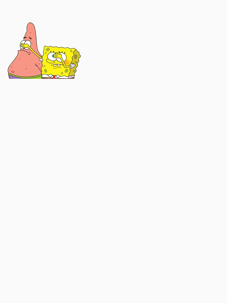 "SpongeBob and Patrick Star Cute VSCO Aesthetic Sticker" T-shirt for ...