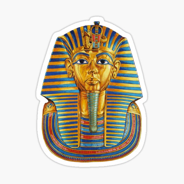 "King Tut" Sticker by FantasyDesigns | Redbubble