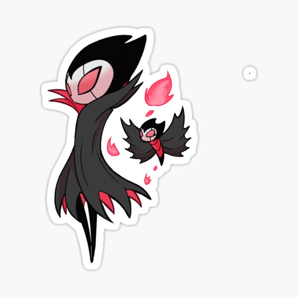 "Grimm, Hollow Knight" Sticker for Sale by Izabowl | Redbubble