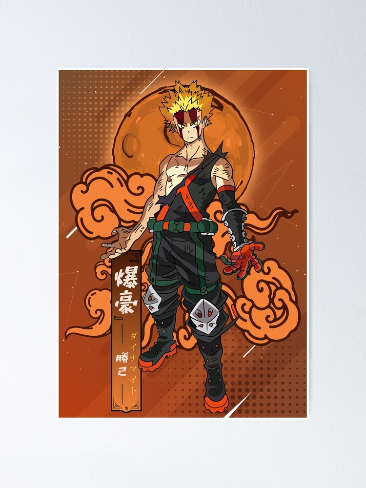 "Bakugo Katsuki One For All - My Hero Academia" Poster for Sale by ...