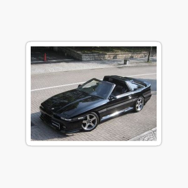 "Toyota Supra MK3" Sticker for Sale by Mikis-Shop | Redbubble