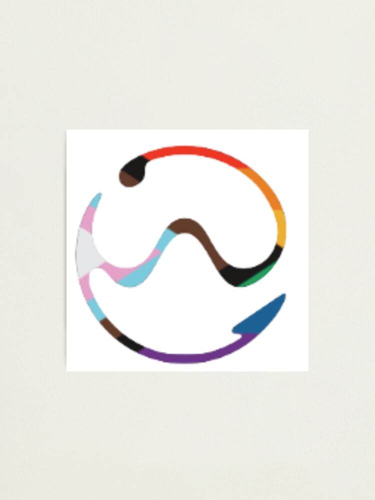 "Lady Gaga Chromatica Ball Pride Logo" Photographic Print for Sale by ...