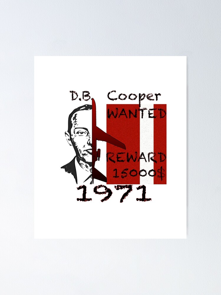 "db cooper skydiving team" Poster for Sale by Bestofdesigner | Redbubble