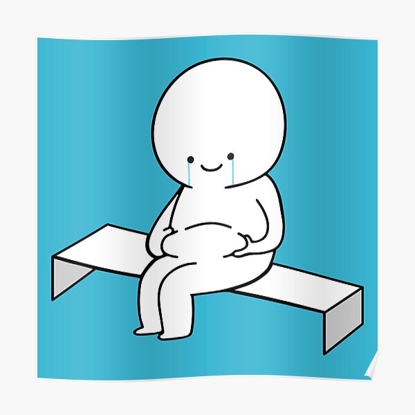 "Fat Person Meme" Poster for Sale by ebo-tshirt | Redbubble