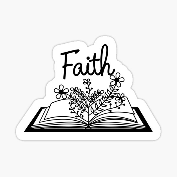 "Floral Bible | Christian Faith | Grow In Faith" Sticker for Sale by ...