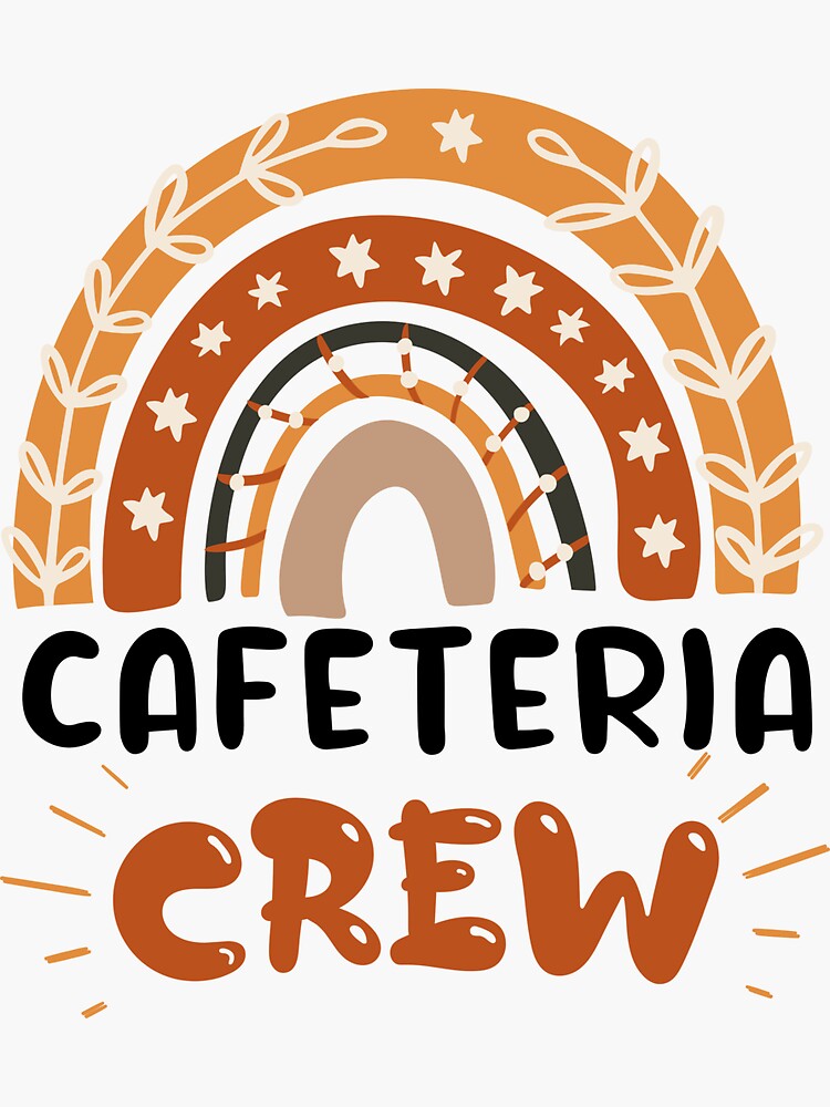 "cafeteria crew lunch ladies back to school" Sticker for Sale by genz24 ...