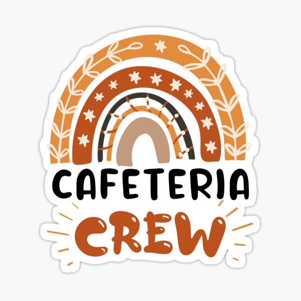 "cafeteria crew lunch ladies back to school" Sticker for Sale by genz24 ...