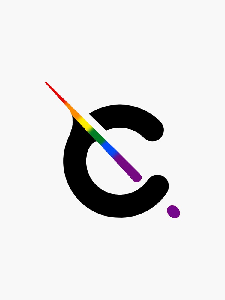 "Rainbow Cravity Logo" Sticker for Sale by Rain6458 | Redbubble
