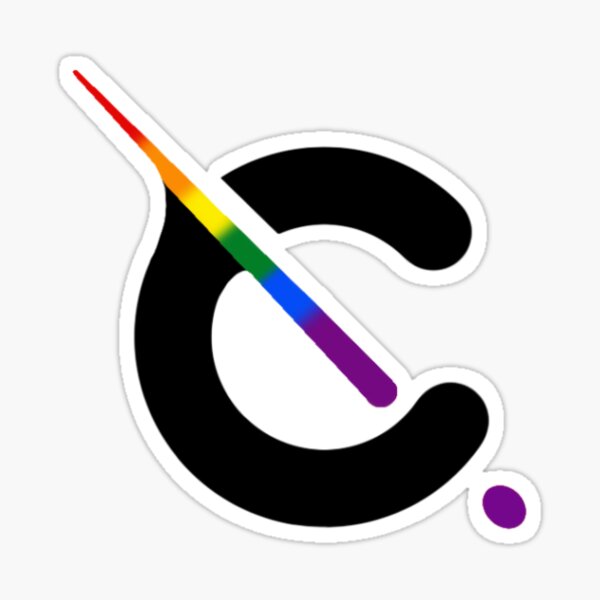 "Rainbow Cravity Logo" Sticker for Sale by Rain6458 | Redbubble
