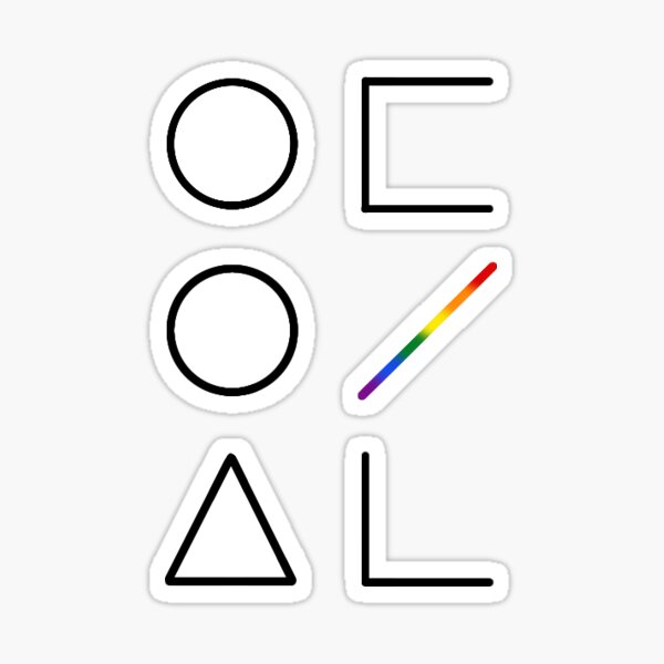"Rainbow Loona Logo" Sticker for Sale by Rain6458 | Redbubble