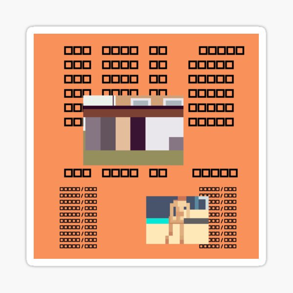 "Pablo's Biography" Sticker for Sale by squaredalbums | Redbubble