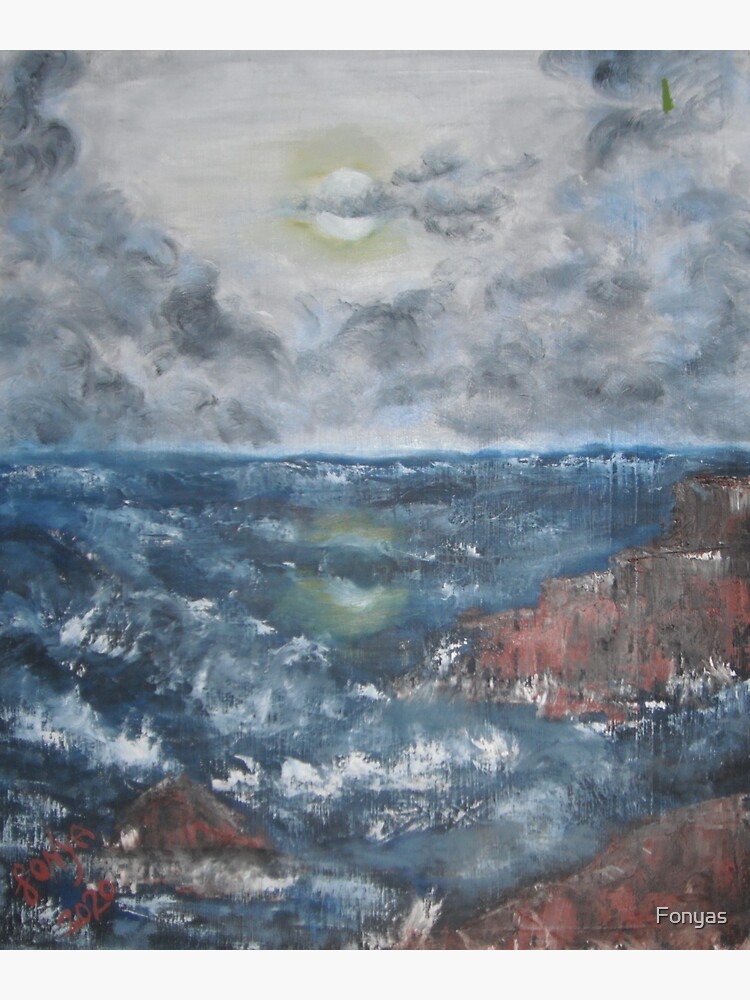 "Stormy weather" Sticker for Sale by Fonyas | Redbubble