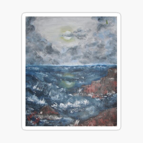 "Stormy weather" Sticker for Sale by Fonyas | Redbubble