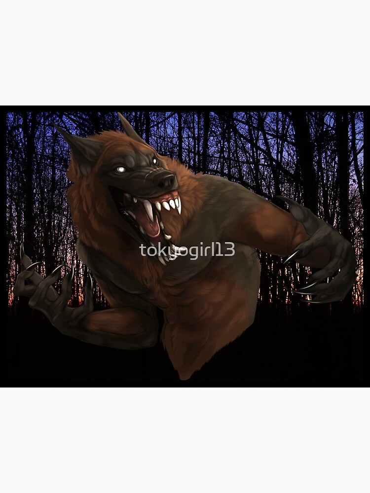 "MICHIGAN DOGMAN" Sticker for Sale by tokyogirl13 | Redbubble