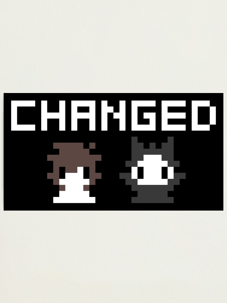 "Changed - Puro and Lin Steam Sprites with Logo" Photographic Print for ...