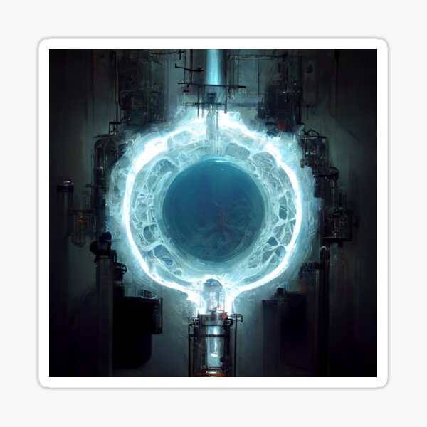 "Nuclear Fusion Reactor" Sticker for Sale by Vimpace | Redbubble