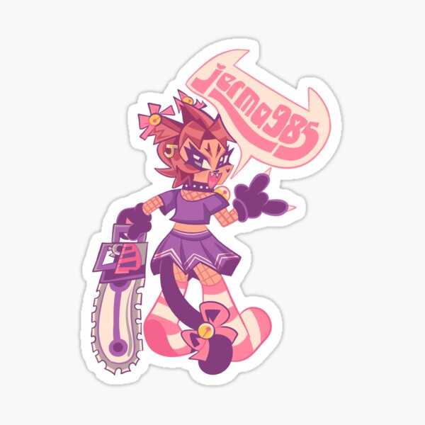 "CATBOY JERMA" Sticker for Sale by KAZOOINGTON | Redbubble