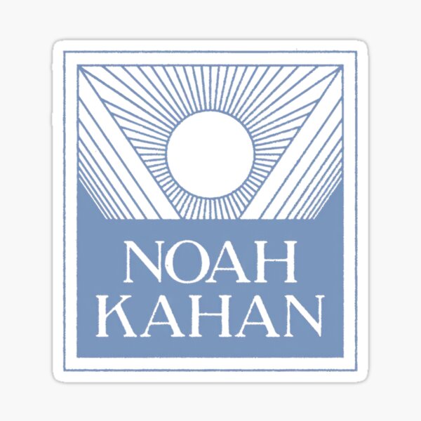 "noah kahan" Sticker for Sale by mancamanca1 | Redbubble