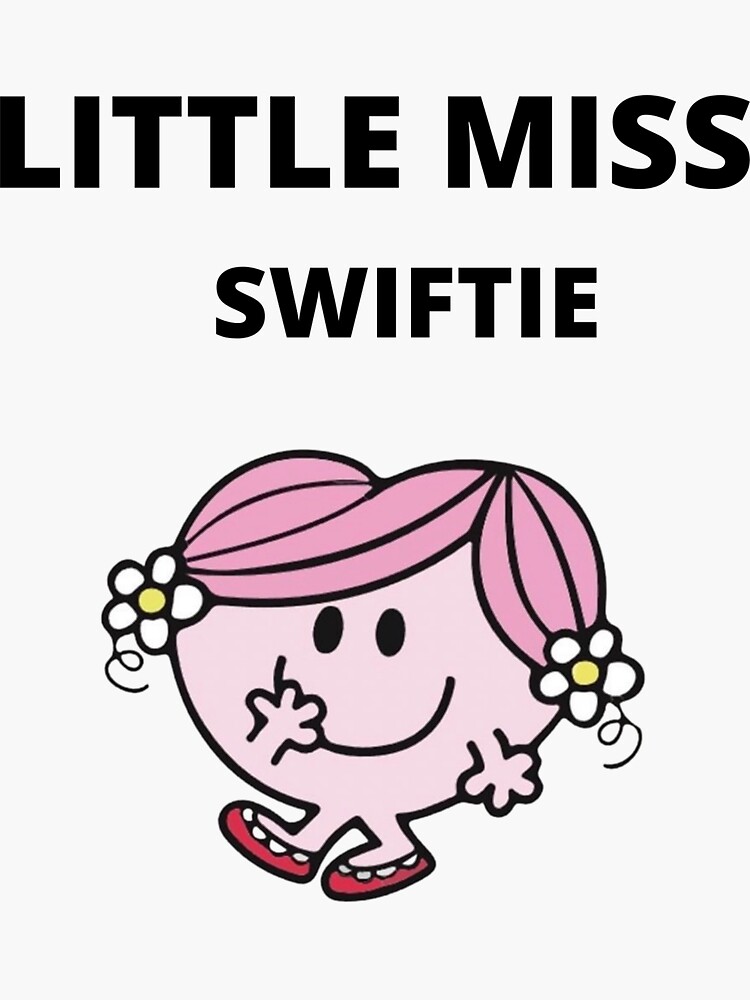 "LITTLE MISS SWITIE" Sticker for Sale by omgitsme222 | Redbubble
