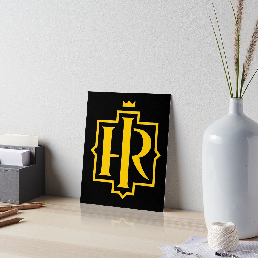 "Royal Cypher of King Hildred Castaigne" Art Board Print for Sale by ...